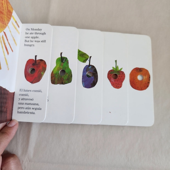 Eric Carle | Other | The Very Hungry Caterpillar La Oruga Muy ...